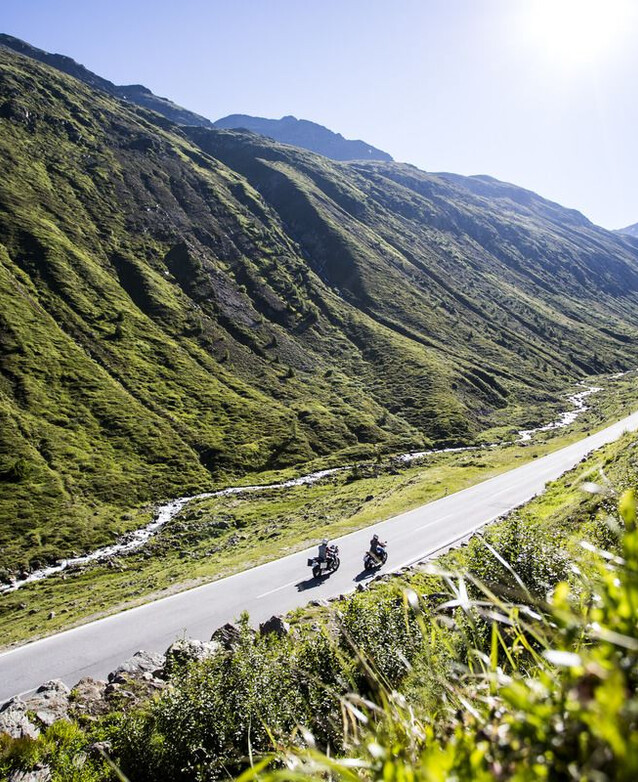 Motorradfahren & Motorradtouren in Tirol | Kaunertal
